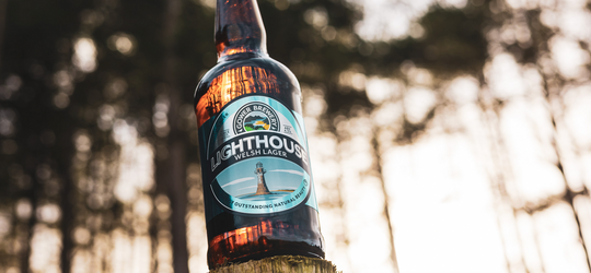 New look for Lighthouse Lager – Gower Brewing Company Limited