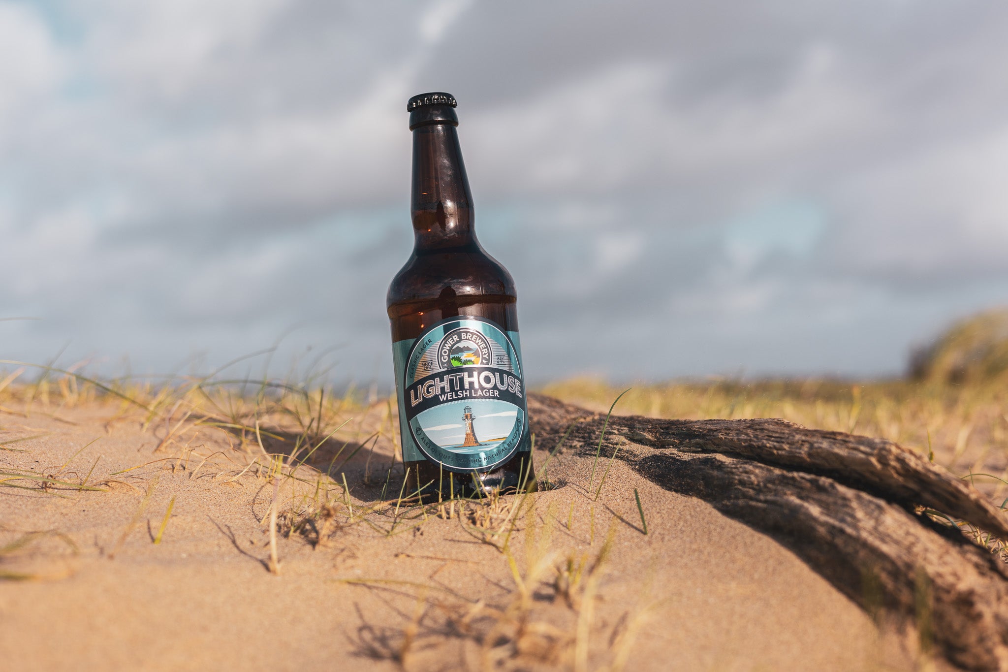 Lighthouse Lager | Gower Brewery | Award Winning Welsh Lager | 4.5% ...