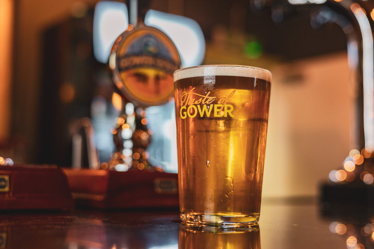 Gower Gold Ale Glass – Gower Brewing Company Limited