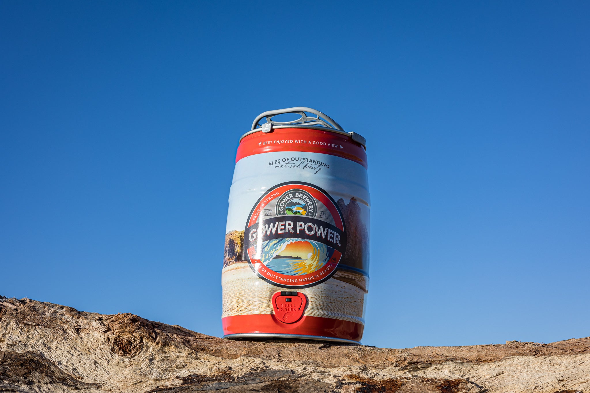 Gower Power Mini Keg of Beer | Gower Brewery | Award Winning Beer ...