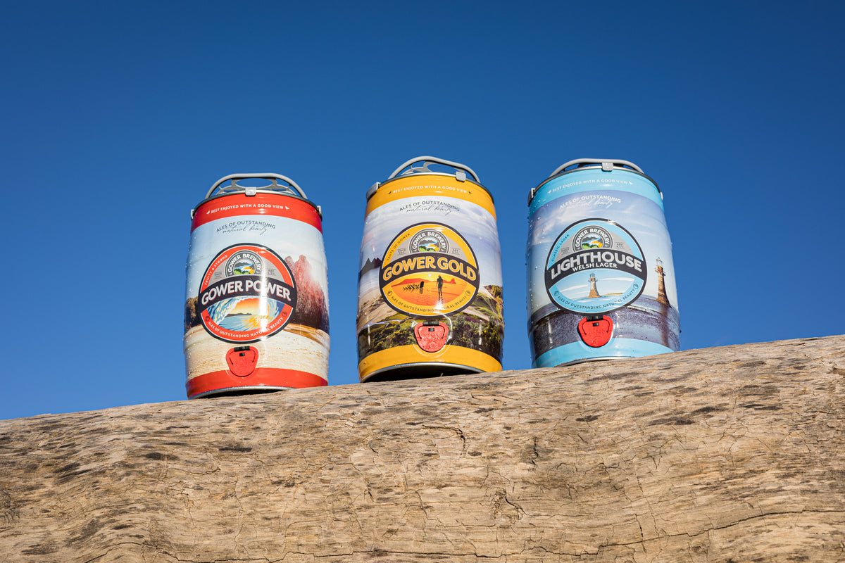 Mini Keg Gift Bundle | Gower Brewery | Welsh Ale and Lager Kegs – Gower ...