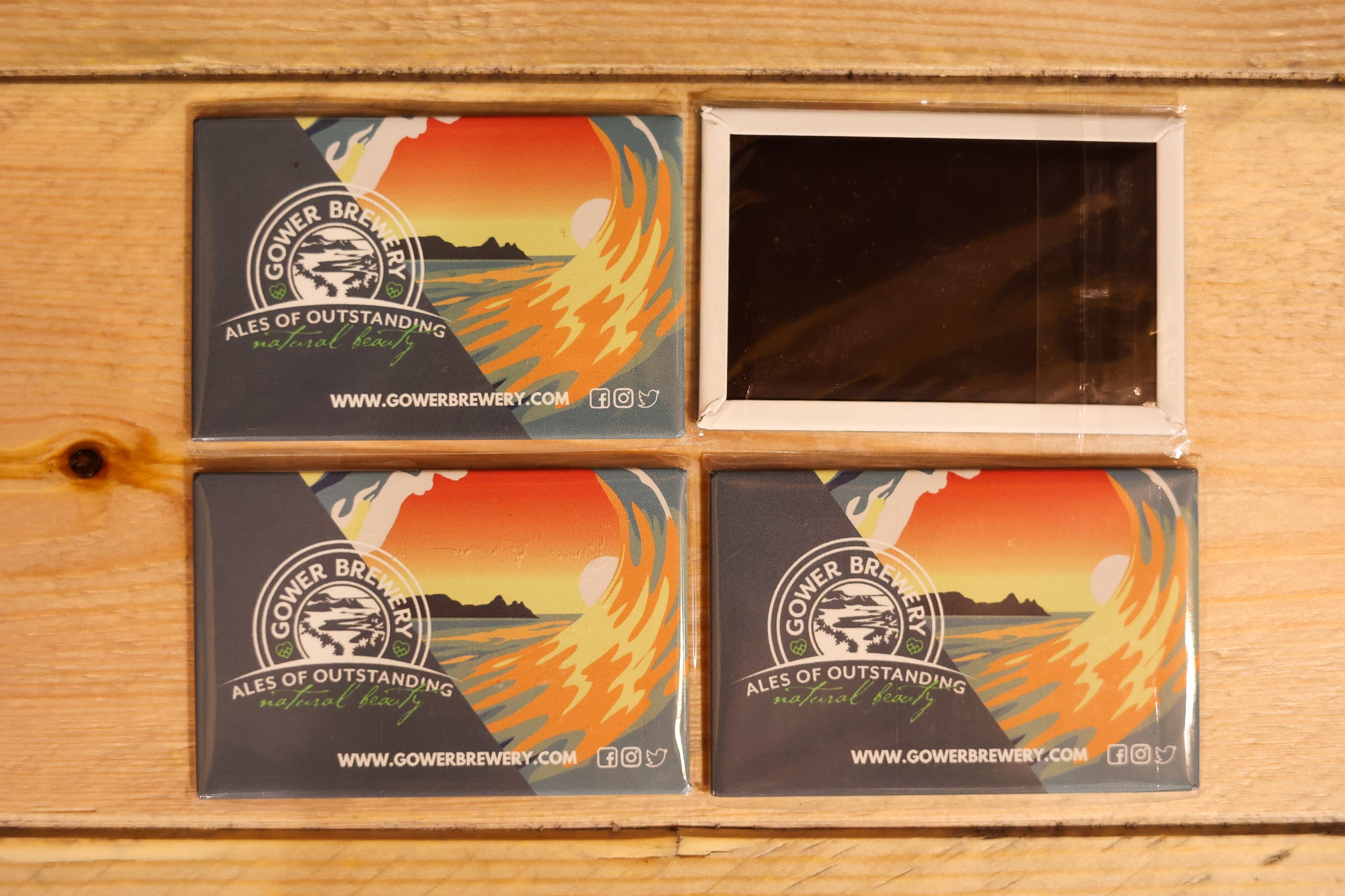 Gower Brewery Fridge Magnet – Gower Brewing Company Limited